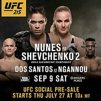 UFC 215: “Nunes vs Shevchenko 2” Live Play-By-Play & Results ...